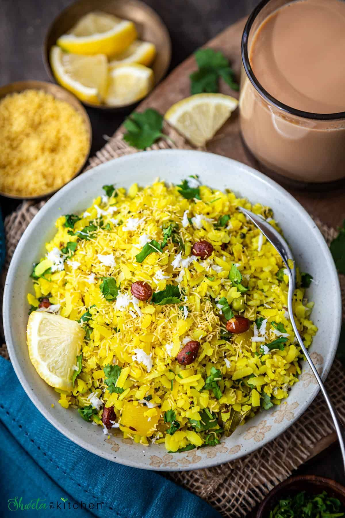 Easy Poha Recipe in 6 Simple Steps – A Classic Indian Breakfast ...