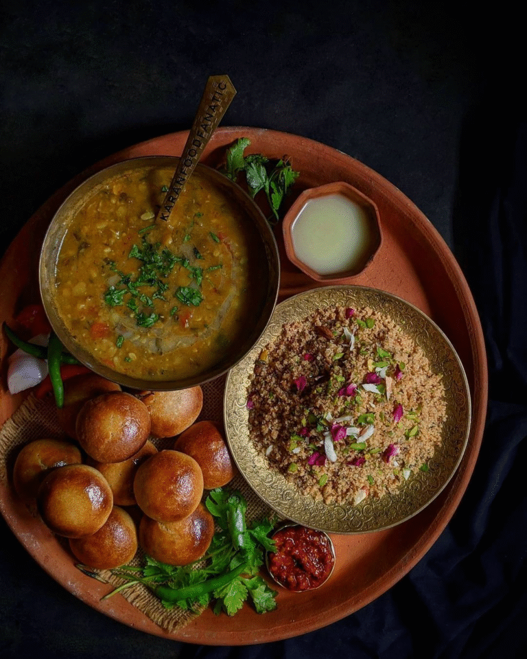 1-Easy Rajasthani Dal Baati Churma Recipe: Rustic, Royal & Rich in ...